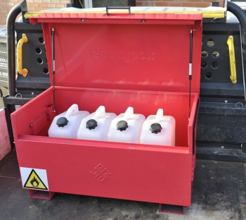 SENTRIBOX XLOCK F422 FLAMVAULT CHEMSTORE DRIP TRAY - sentribox.co.uk